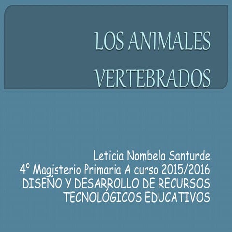Vertebrados | PPT