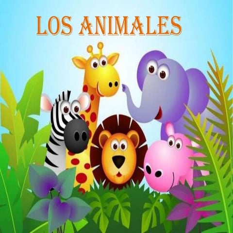 Los animales y sus colores | PPTX