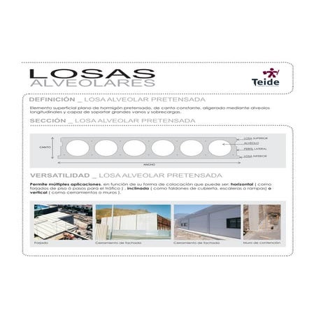 Losas alveolares | PDF