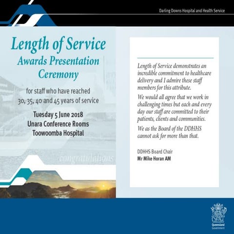 Length of Service Awards | PPT | Eldercare | Family and Relationships