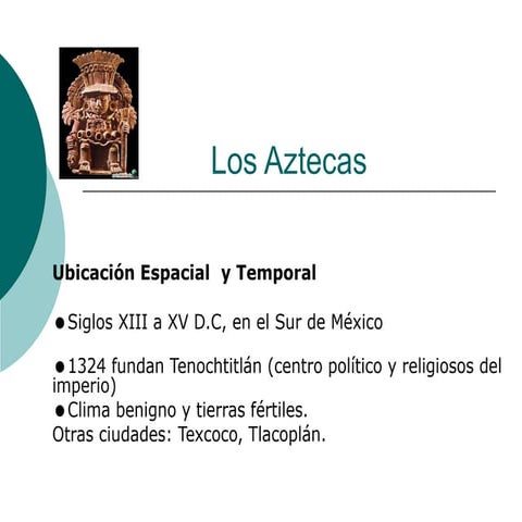 Lapbook LOS AZTECAS ubicacion religion costumbre | PDF