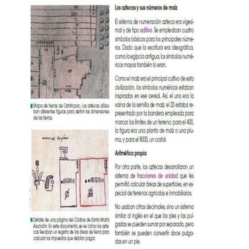 Los aztecas y sus numeros de maiz | PPTX