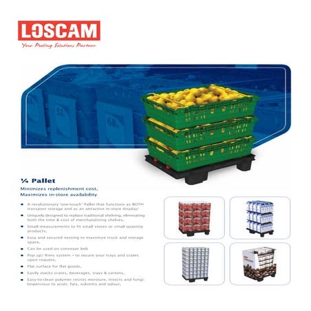 Loscam - Quarter Pallet | PDF