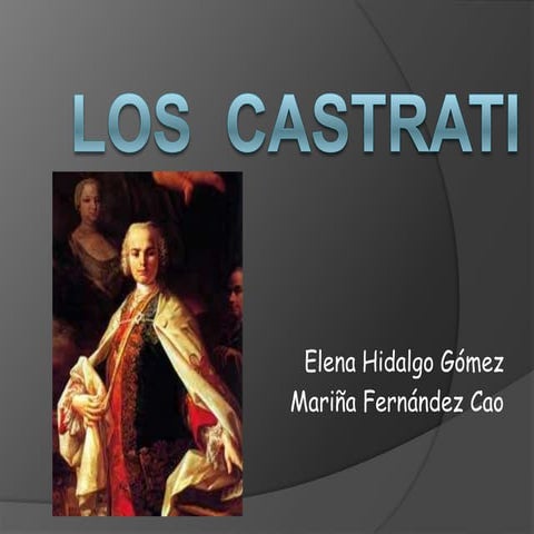 Los castrati | PPTX