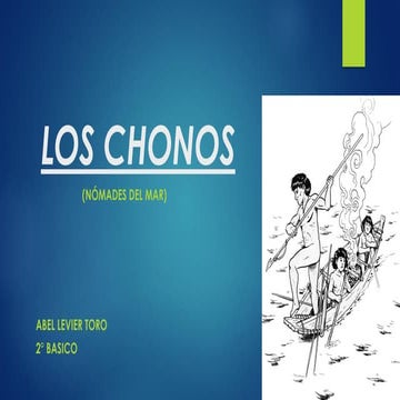 LOS CHONOS pueblo originario de chile también denominados nomades del ...