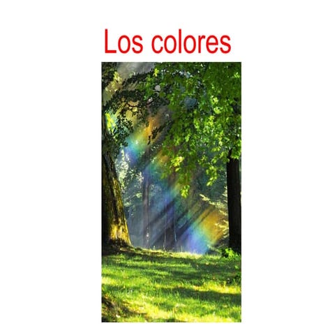 Lista de colores | DOCX