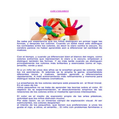 Los colores | PDF
