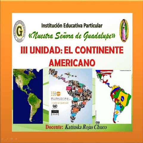Los continentes | PPTX