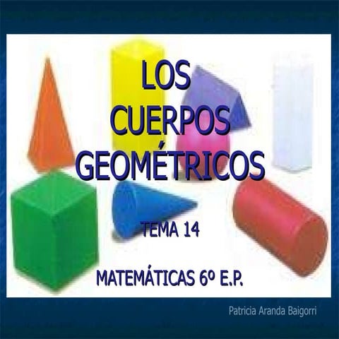 Los cuerpos geométricos con google maps | PPT