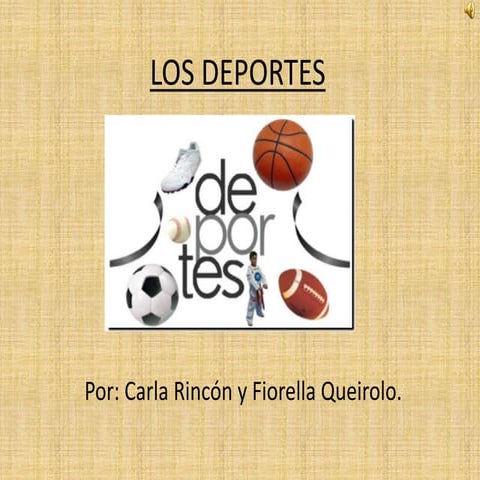 Los deportes en español | PPT