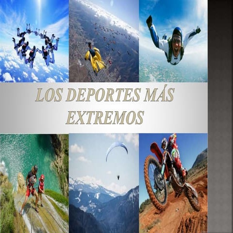 Los deportes más extremos | PPTX