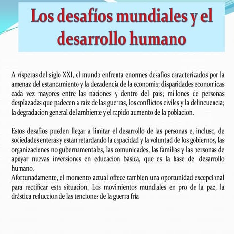 La globalizacion | PPTX