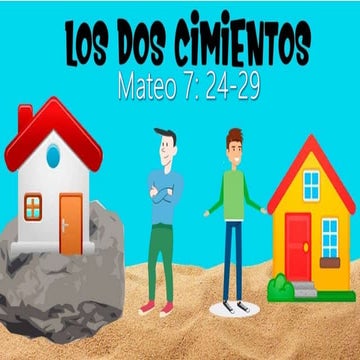 Parábola de Los dos cimientos | PPTX