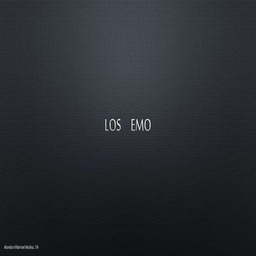 Los Emo | PPT