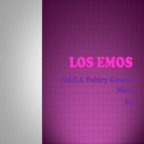 Los emos | PPTX