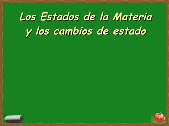Presentacion estados de la materia | PPT