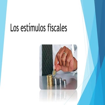 Los estímulos fiscales pp | PPTX