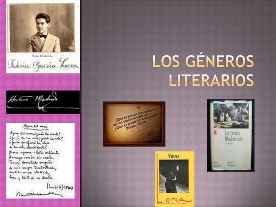 Géneros Literarios | PPT