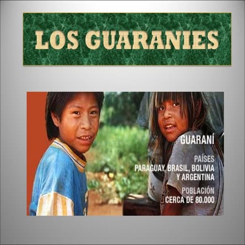 Los guaranies | PPT | South America Travel | Travel Locations