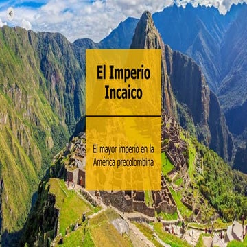 Los incas | PPTX