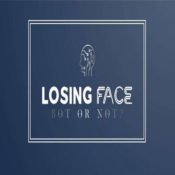 Losing face | PPTX