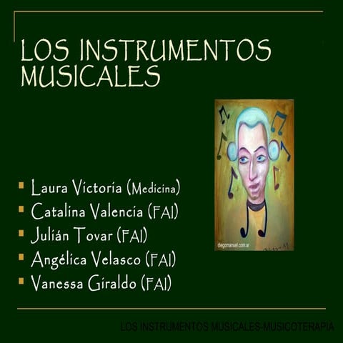 Los instrumentos musicales | PPT | Music | Entertainment