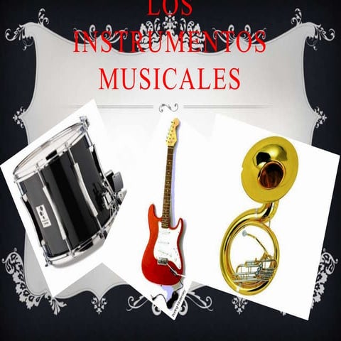 Los instrumentos musicales | PPTX