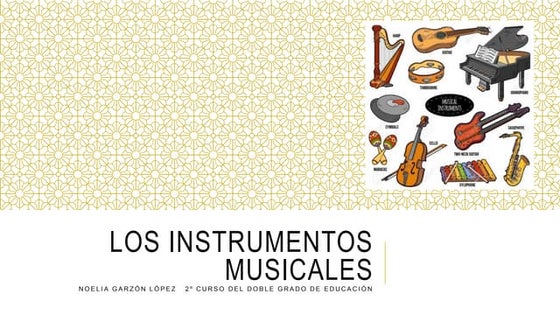 Clase 6 instrumentos musicales.pptx..... | PPT