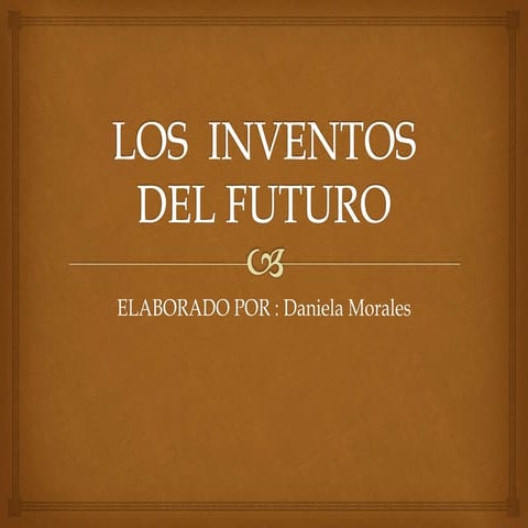 Los inventos del futuro | PPTX