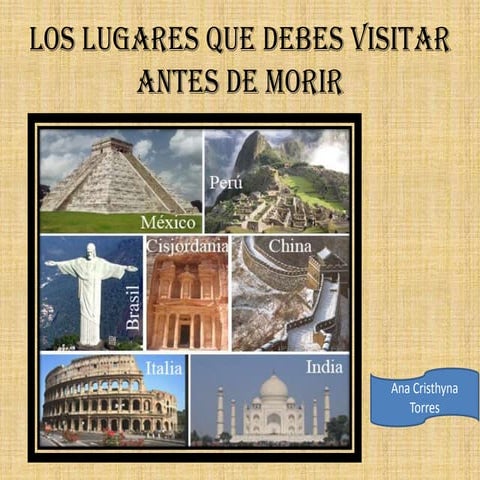 Las 7 maravillas del mundo moderno | PPTX