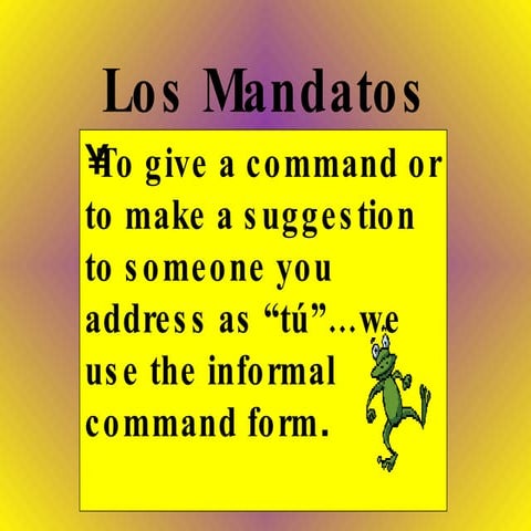 Los Mandatos | PPT