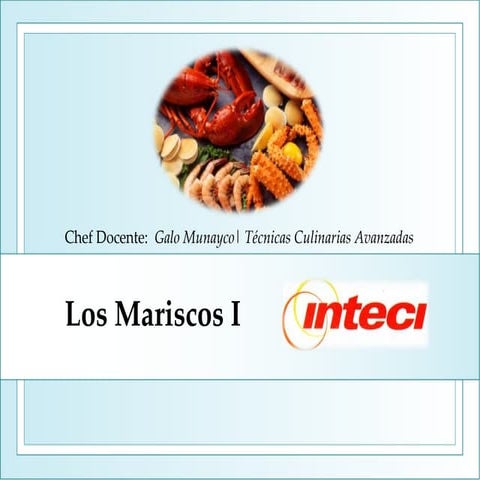 Los mariscos i crustáceos | PPTX