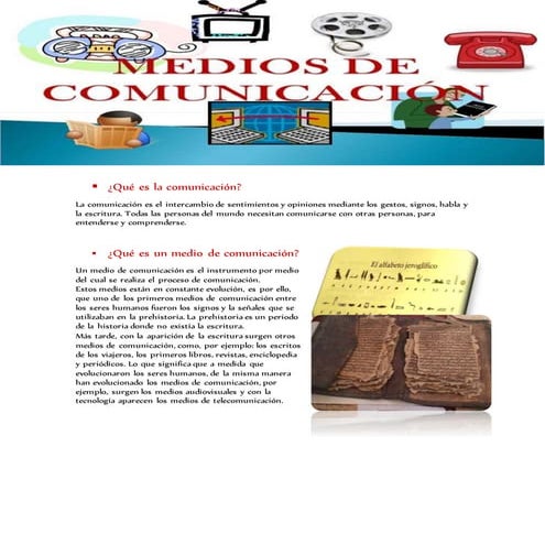 Los medios de comunicación | PPT
