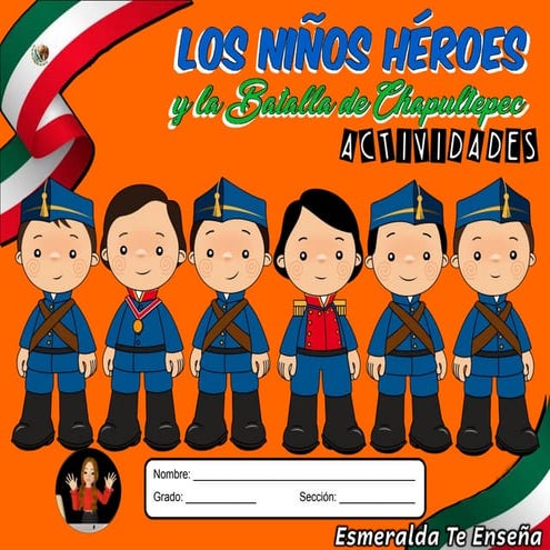 Dibujo De Los Ninos Heroes Chapultepec