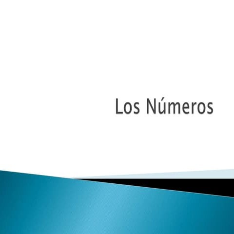 Los números | PPTX