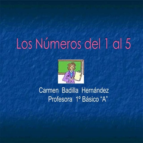 Los números del 1 al 5 | PPT