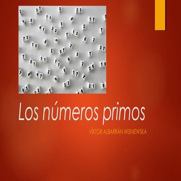 Los números primos | PPT