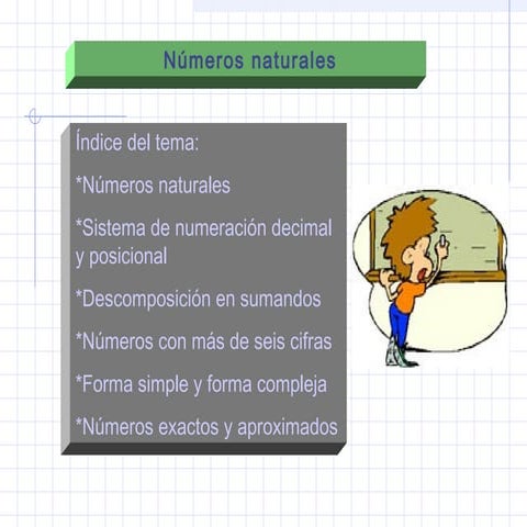 Los NúMeros Tema 1 | PPT