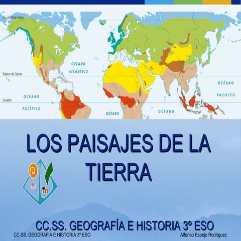 LOS PAISAJES DE LA TIERRA | PPT