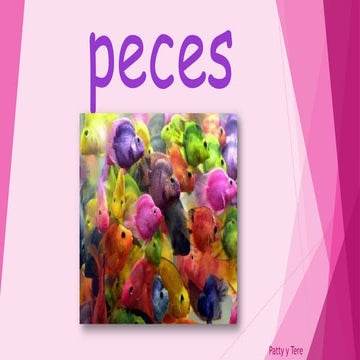 Los peces | PPTX | Fish and Aquariums | Pets