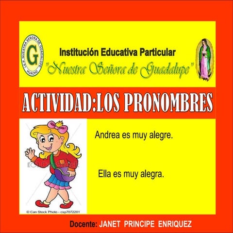 Los pronombres practica | PPT