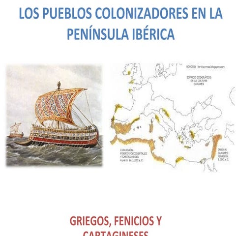 Los pueblos colonizadores en la Península Ibérica | PPT | South America ...