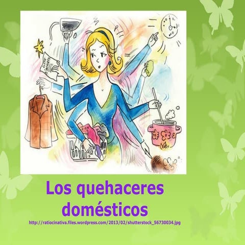 Los quehaceres | PPT