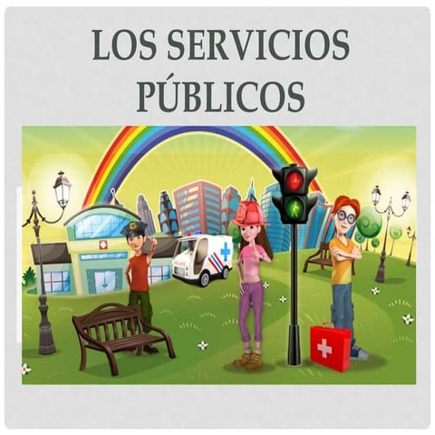 Los servicios públicos | PPTX