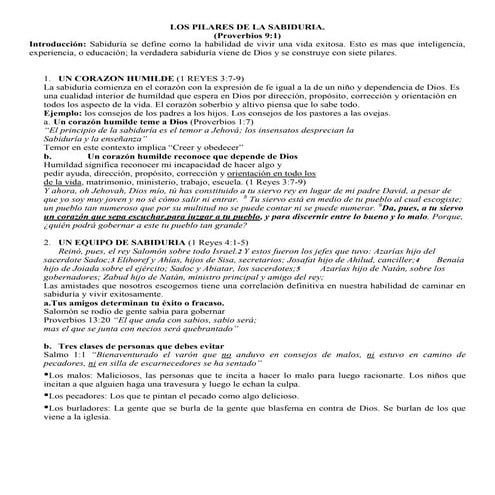 Los siete pilares de la sabiduria | DOCX