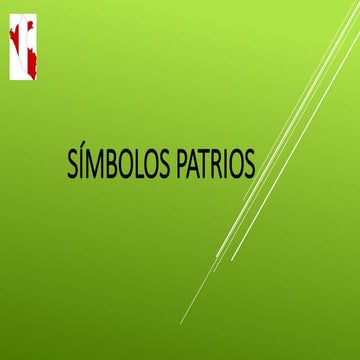 Los simbolos patrios | PPTX