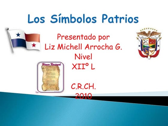 Los símbolos patrios | PPTX