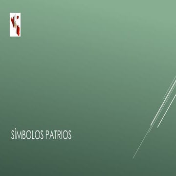 Los símbolos patrios | PPTX