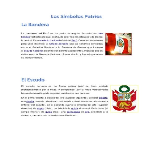 Simbolos patrios | PDF