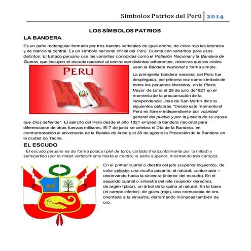 Identidad Nacional y Símbolos Patrios. | PPTX